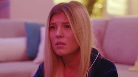 Woman Crying Watching Television Stock Videos – Royalty-Free HD & 4K Videos