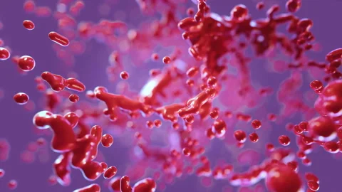 Blood background in 4K | Stock Video | Pond5