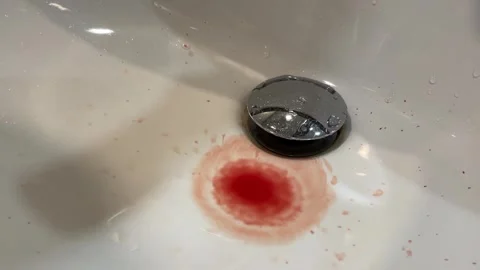 Blood Drip On Sink Stock Footage ~ Royalty Free Stock Videos | Pond5