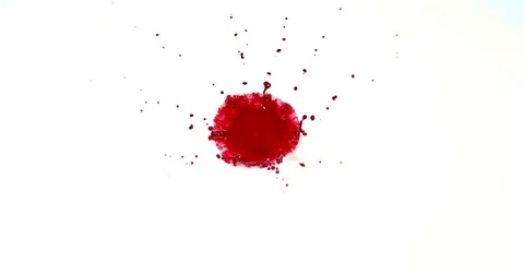 Blood Splash Slow Motion Stock Video Footage | Royalty Free Blood ...