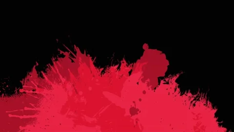 Blood dripping down along the screen tra... | Stock Video | Pond5