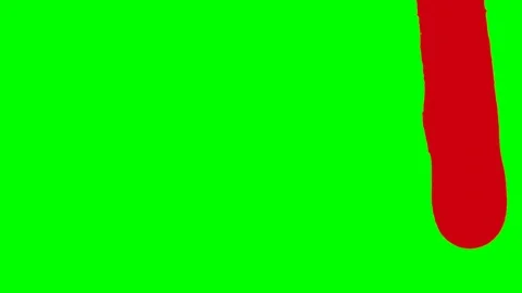 Red Ink Blood Green Screen Stock Video Footage | Royalty Free Red Ink ...
