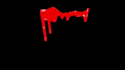 Dripping Blood Alpha Stock Video Footage | Royalty Free Dripping Blood ...