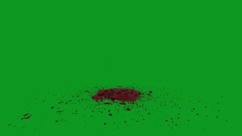 Blood Green Screen Stock Video Footage | Royalty Free Blood Green ...