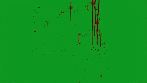 Blood Green Screen Stock Video Footage | Royalty Free Blood Green ...