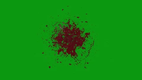 Blood Splatter Green Screen Stock Videos – Royalty-Free HD & 4K Videos