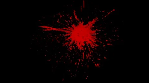 Pre Keyed Blood Effects Stock Video Footage | Royalty Free Pre Keyed ...