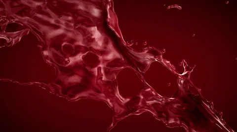 Blood Splash Slow Motion Stock Video Footage | Royalty Free Blood ...