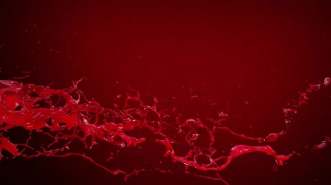 Blood Splash Slow Motion Stock Video Footage | Royalty Free Blood ...