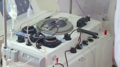 Blood separation process | Stock Video | Pond5