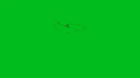 Blood splash on green screen background | Stock Video | Pond5