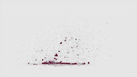 Transparent Blood Splatter Stock Videos – Royalty-Free HD & 4K Videos