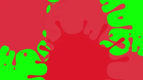 Blood stain and splatter Animation. 2D C... | Stock Video | Pond5