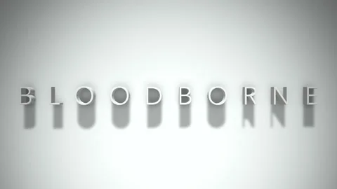 bloodborne 3D title animation with shado... | Stock Video | Pond5