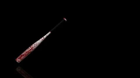 Bloody Bat turns on itself - loop animat... | Stock Video | Pond5