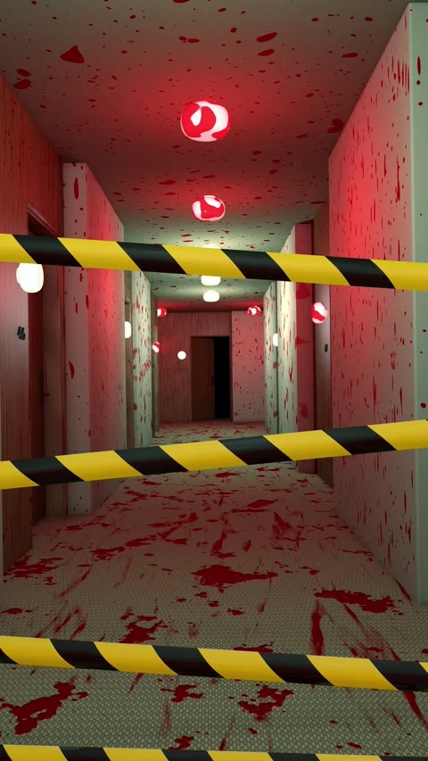 Bloody crime scene. Camera passing by bl... | Stock Video | Pond5