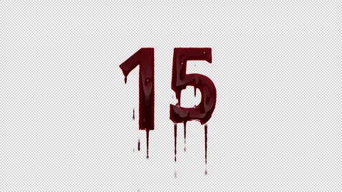 Bloody Number 15 Stock Videos – Royalty-Free HD & 4K Videos