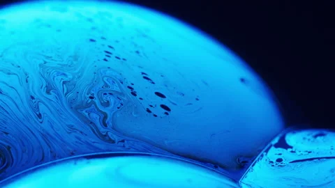 Blotchy Blue Spots and Streaks with Brig... | Stock Video | Pond5