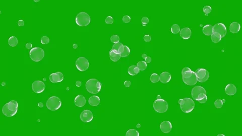Blowing bubbles green screen motion grap... | Stock Video | Pond5