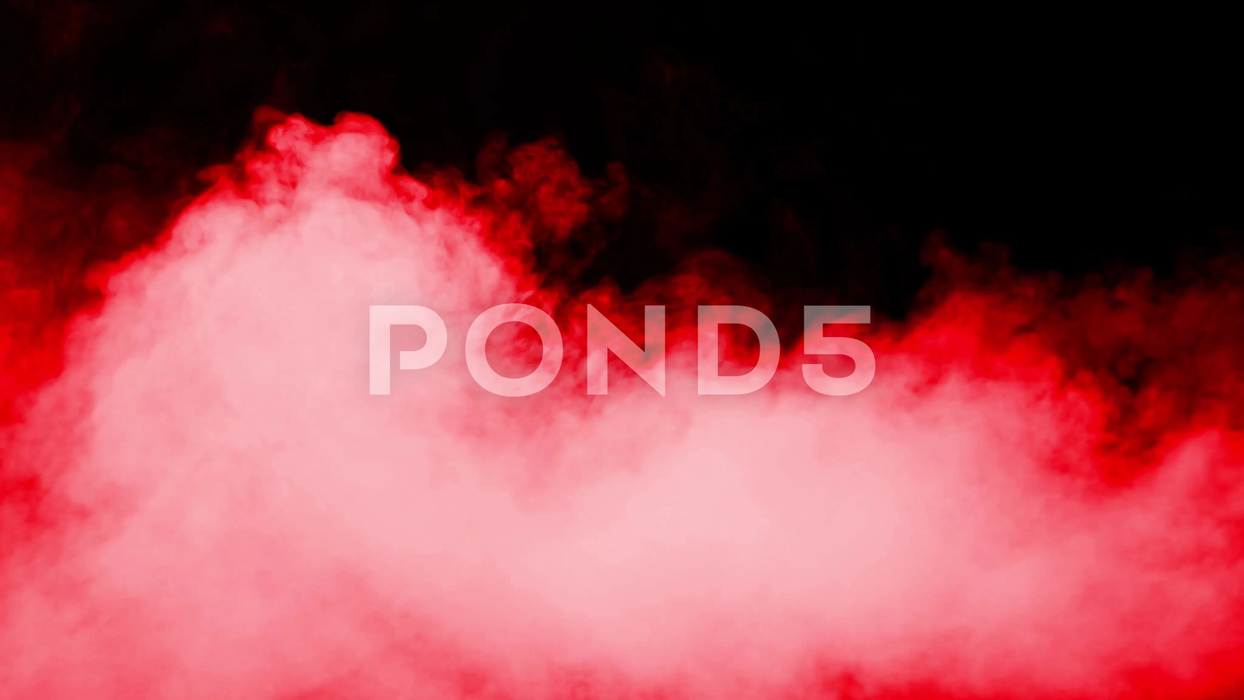 Blowing Colorful Smoke