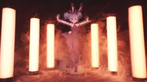 Blowing Smoke from under the anime chara... | Stock Video | Pond5