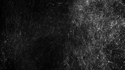 Blowing snow particles isolated on black... | Stock Video | Pond5