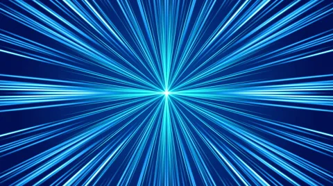 blue abstract background, motion rays, l... | Stock Video | Pond5