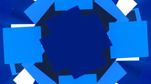 blue abstract background, moving squares... | Stock Video | Pond5