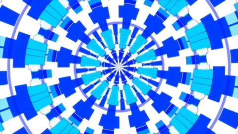blue abstract background, rotate shapes,... | Stock Video | Pond5