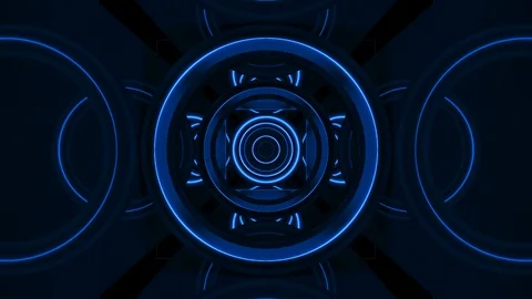 Blue abstract loop night club background... | Stock Video | Pond5