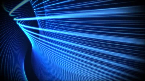 Blue abstract motion background with rad... | Stock Video | Pond5