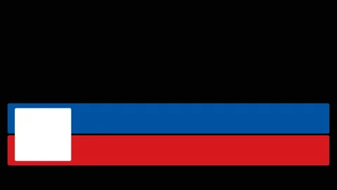 blue and red rectangle logo