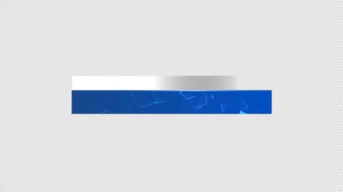 Blue and white name bar caption backgrou... | Stock Video | Pond5