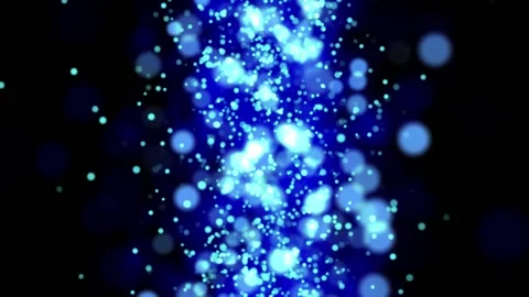 Blue Animation of a retro looking comic ... | Stock Video | Pond5