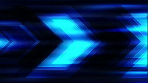 Blue arrows looping abstract 4K animated... | Stock Video | Pond5