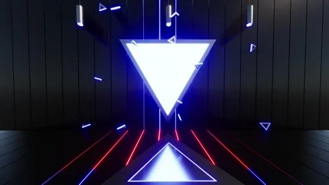 Blue background to display a logo with l... | Stock Video | Pond5