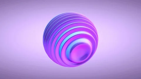 Blue ball changing its shape - isolated ... | Stock Video | Pond5