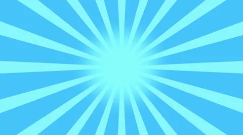 Blue Burst vector background. Cartoon su... | Stock Video | Pond5
