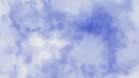 Blue clouds animation | Stock Video | Pond5