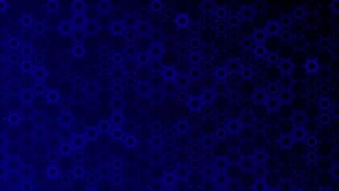 blue color 2d hexagonal shapes technolog... | Stock Video | Pond5