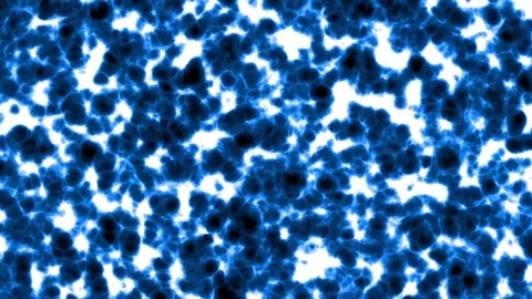 Blue color germs and bacteria concept. B... | Stock Video | Pond5