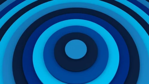Concentric Circles 3D Stock Videos – Royalty-Free HD & 4K Videos