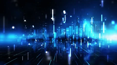 Blue Corporate Background Loop | Stock Video | Pond5