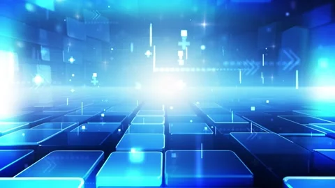 Blue Corporate Background Loop | Stock Video | Pond5