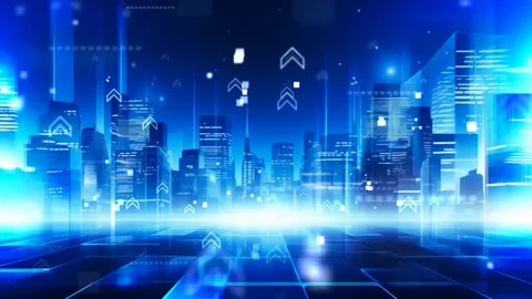 Blue Corporate Background Loop | Stock Video | Pond5