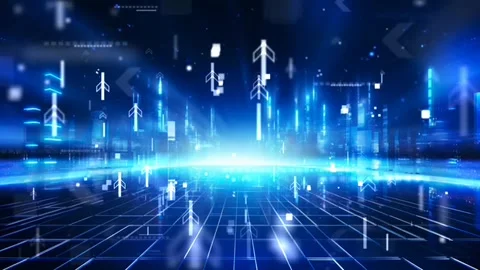 Blue Corporate Background Loop | Stock Video | Pond5
