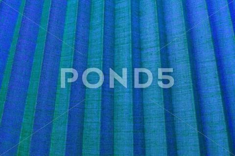 Blue corrugated fabric texture.background. ~ Premium Photo #30000254
