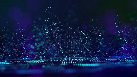 blue data flow 3d bg as digital space. B... | Stock Video | Pond5