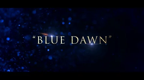 Blue Dawn ~ After Effects Project ~ AE #40905749 | Pond5