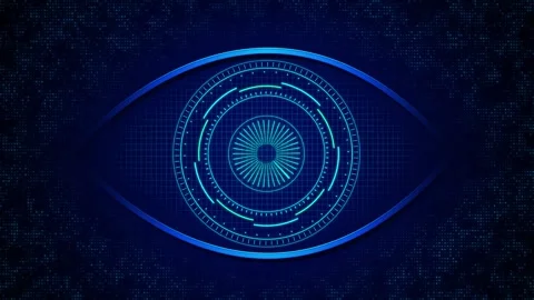 Eye Technology Background Stock Footage ~ Royalty Free Stock Videos | Pond5